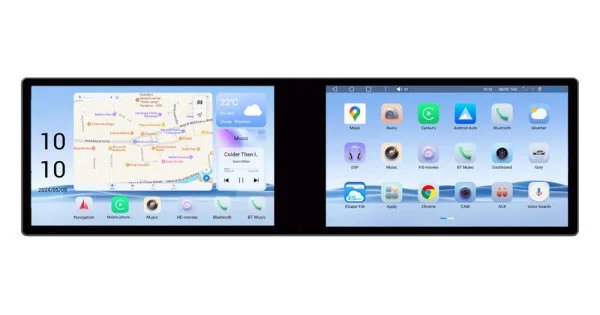 Buy Dual Screen Android Car Stereo HD display, Radio, GPS,