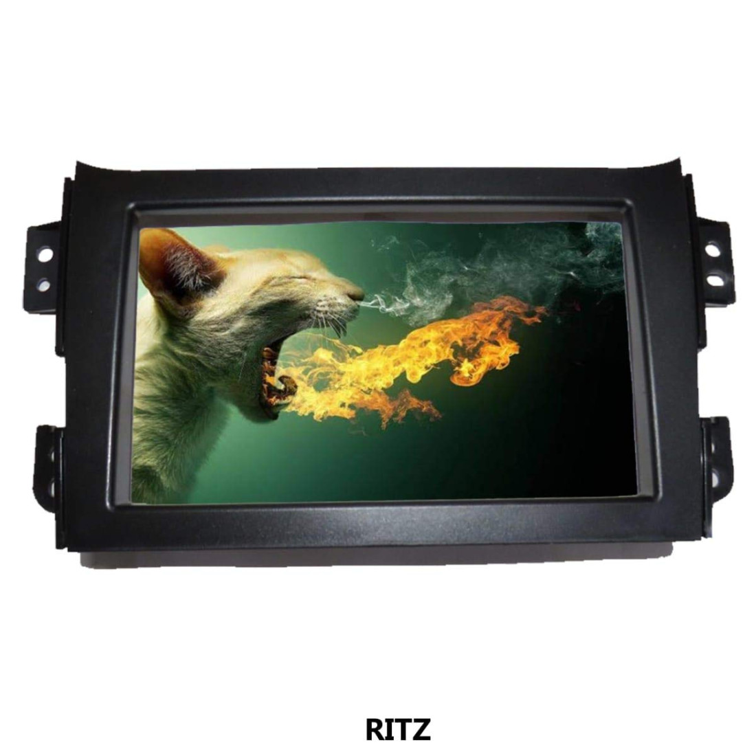 Buy Maruti Suzuki Ritz Dashboard Stereo Fascia Frame Accessories ...