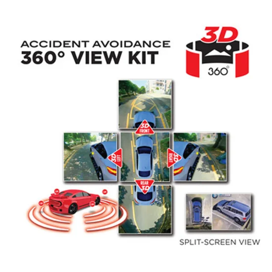 Buy Motorbhp 360 Degree View Universal Car Camera Accessories ...