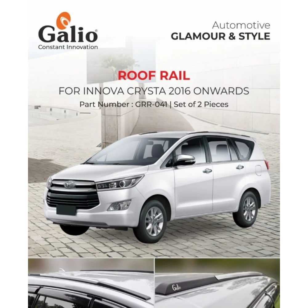 Buy Toyota Innova Crysta Roof Rail OE Car Accessories Online ...