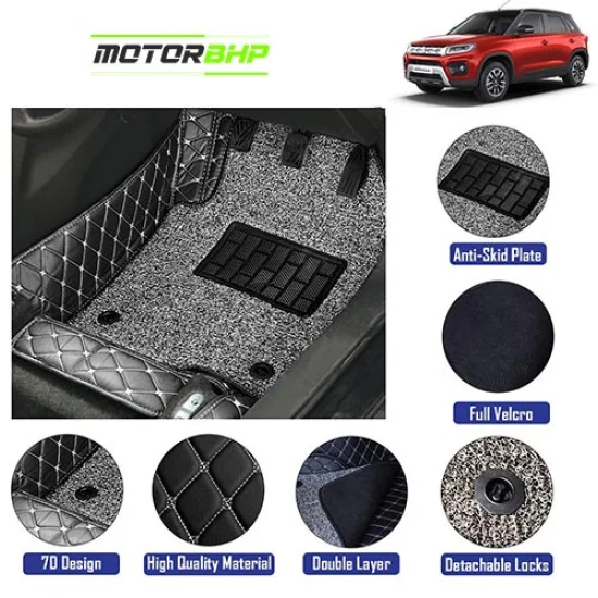 Buy Maruti Brezza 7D Mats Car Accessories Online Shopping ...