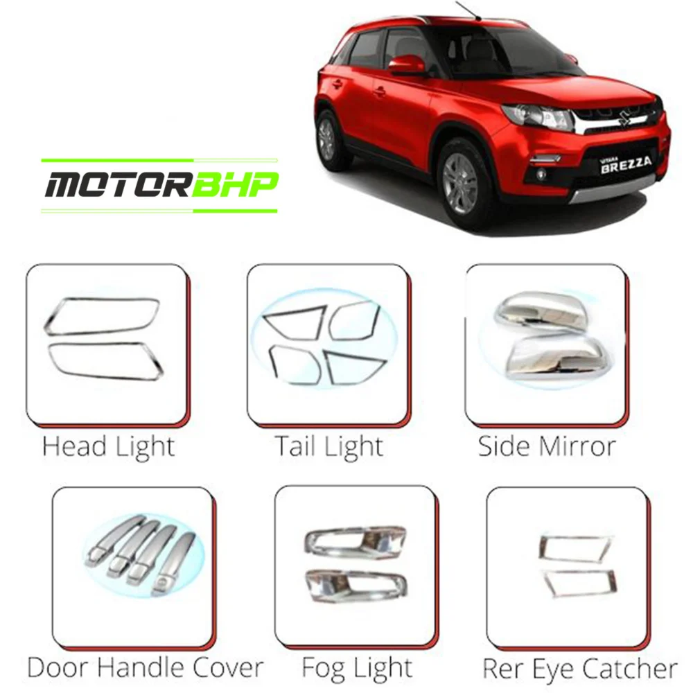 Buy Maruti Suzuki Brezza 2016 Accessories Combo Kit Accessories ...