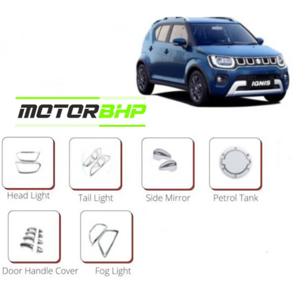 Buy Maruti Suzuki Ignis Accessories Combo Kit Accessories ...