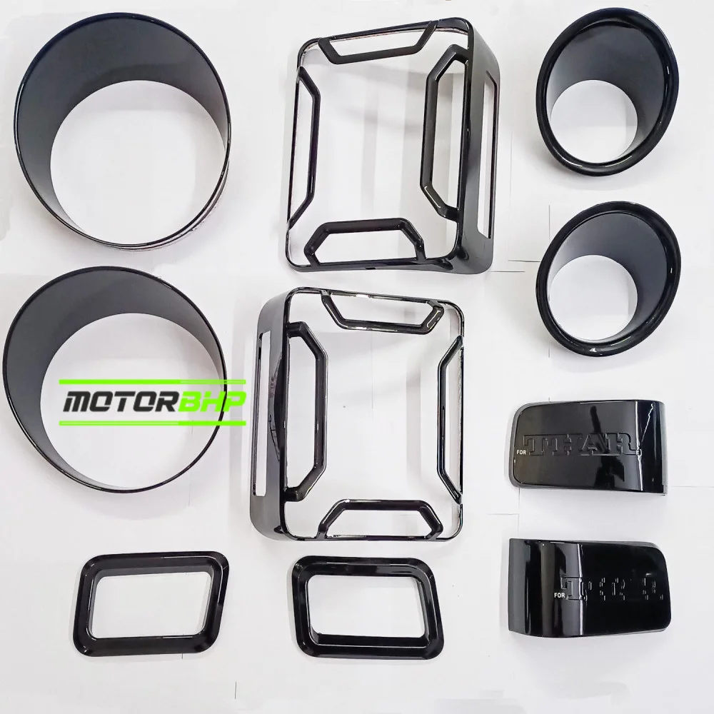 Mahindra Thar Accessories : Buy Mahindra Thar Piano Black ...