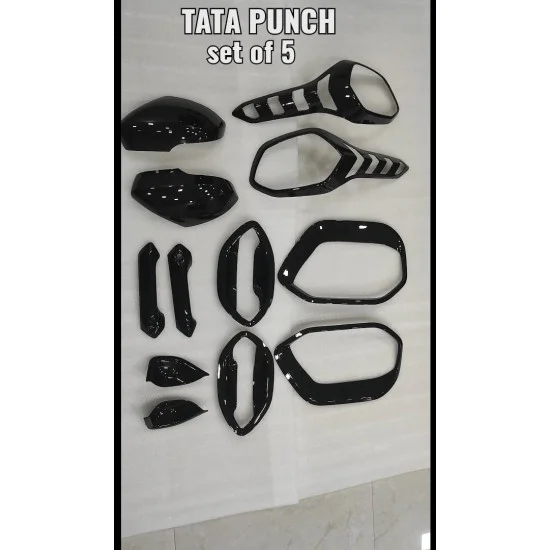 Buy Tata Punch Black Combo Kit Accessories Online Shopping ...