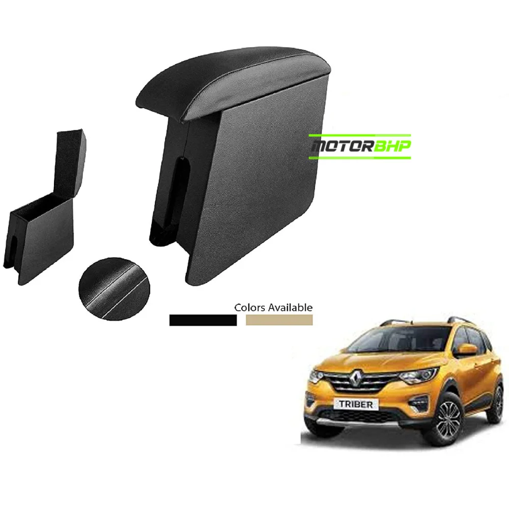 Buy Renault Triber Car Armrest Center Console Hand Rest Black ...