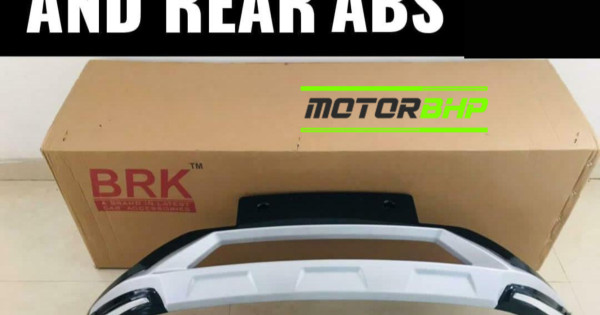 Buy Tata Altroz Front and Rear Bumper Diffuser Car Accessories ...