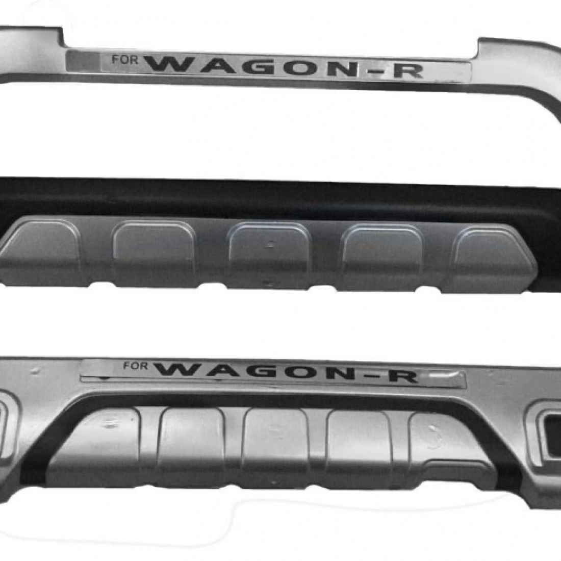 Buy Maruti Suzuki WagonR Front and Rear Bumper Diffuser Car ...