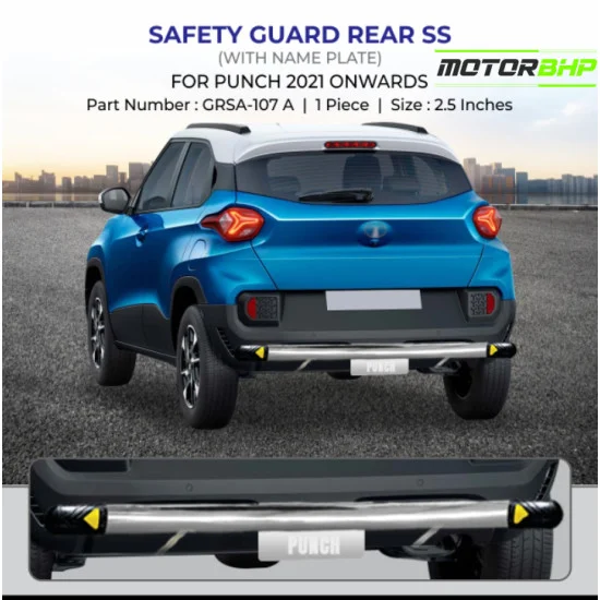 Door & Bumper Guards : Buy Tata Punch Safety Guards Car ...