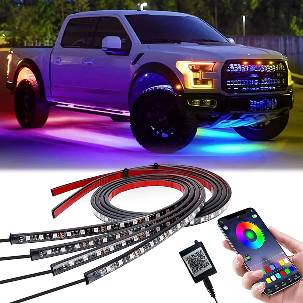 Buy Car Under Body Chassis Light 4K RGB Exterior Light Online ...