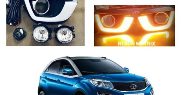 Buy Tata Nexon Front LED DRL with Matrix Turn Indicator