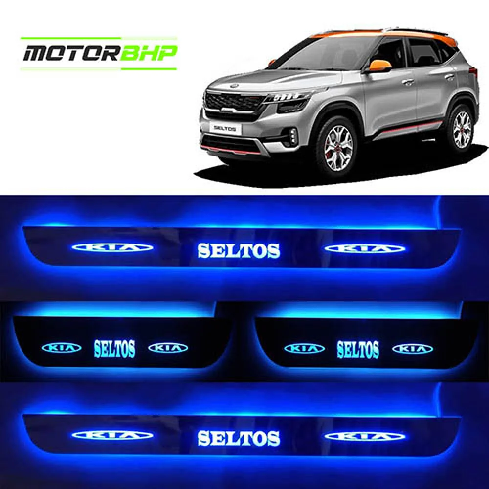 Buy Kia Seltos LED Door Foot Step Car Accessories Online ...