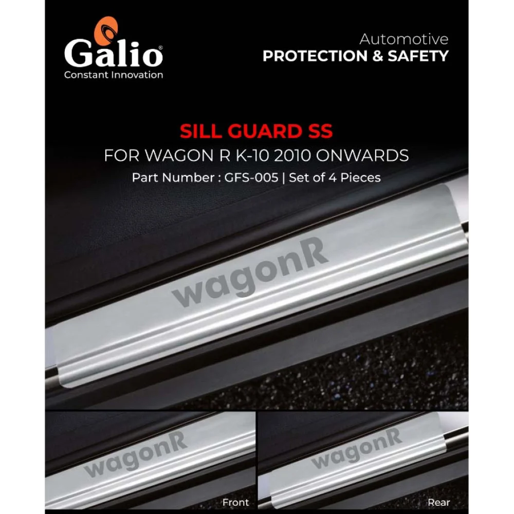 Stainless Steel Door Sill Plate : Buy Maruti Suzuki WagonR ...