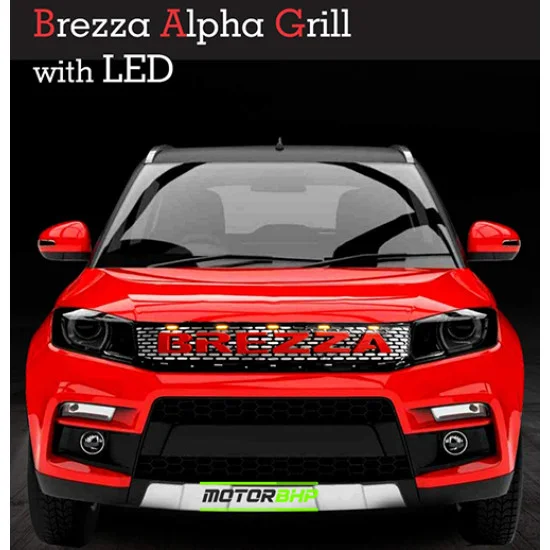 Buy Maruti Suzuki Brezza Front Grill Car Accessories Online ...