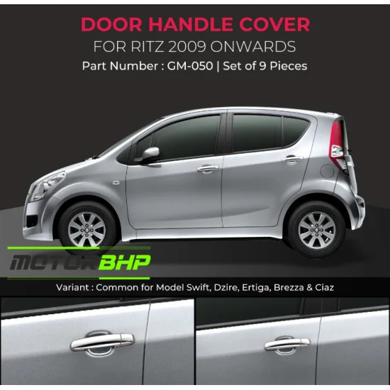 Buy Maruti Suzuki Ritz Finger Guard Chrome Car Accessories ...