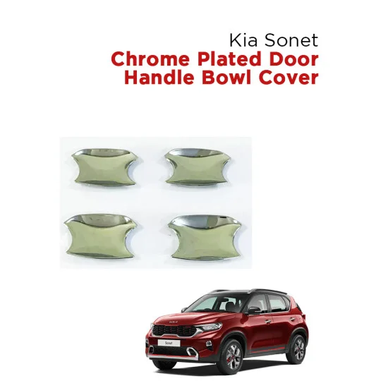 Buy Kia Sonet Finger Guard Chrome Car Accessories Online ...