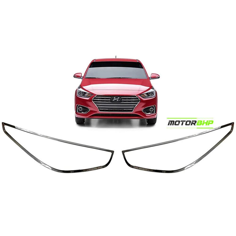 Buy Hyundai Verna Car Head Lamp Chrome Accessories Online ...