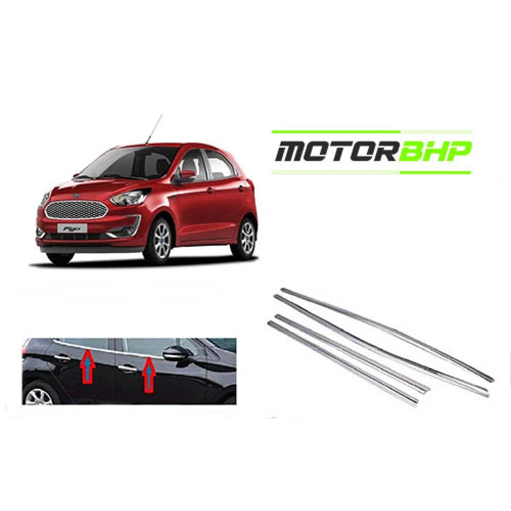 Ford Car Accessories : Buy Ford Figo Lower Window Garnish ...