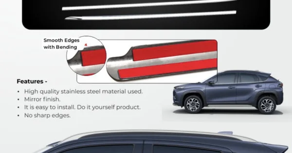 Buy Maruti Suzuki Fronx Lower Window Garnish Car Accessories ...
