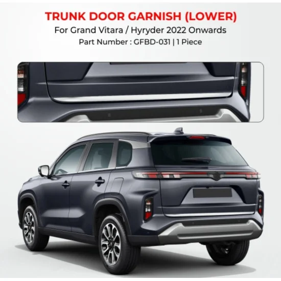 Buy Maruti Suzuki Grand Vitara Trunk Door Garnish Lower Car ...