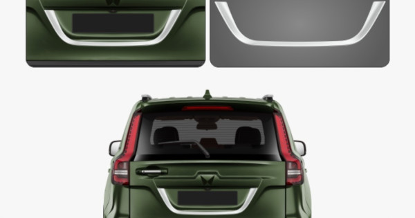 Buy Mahindra Scorpio N Licence Plate Garnish Car Accessories ...