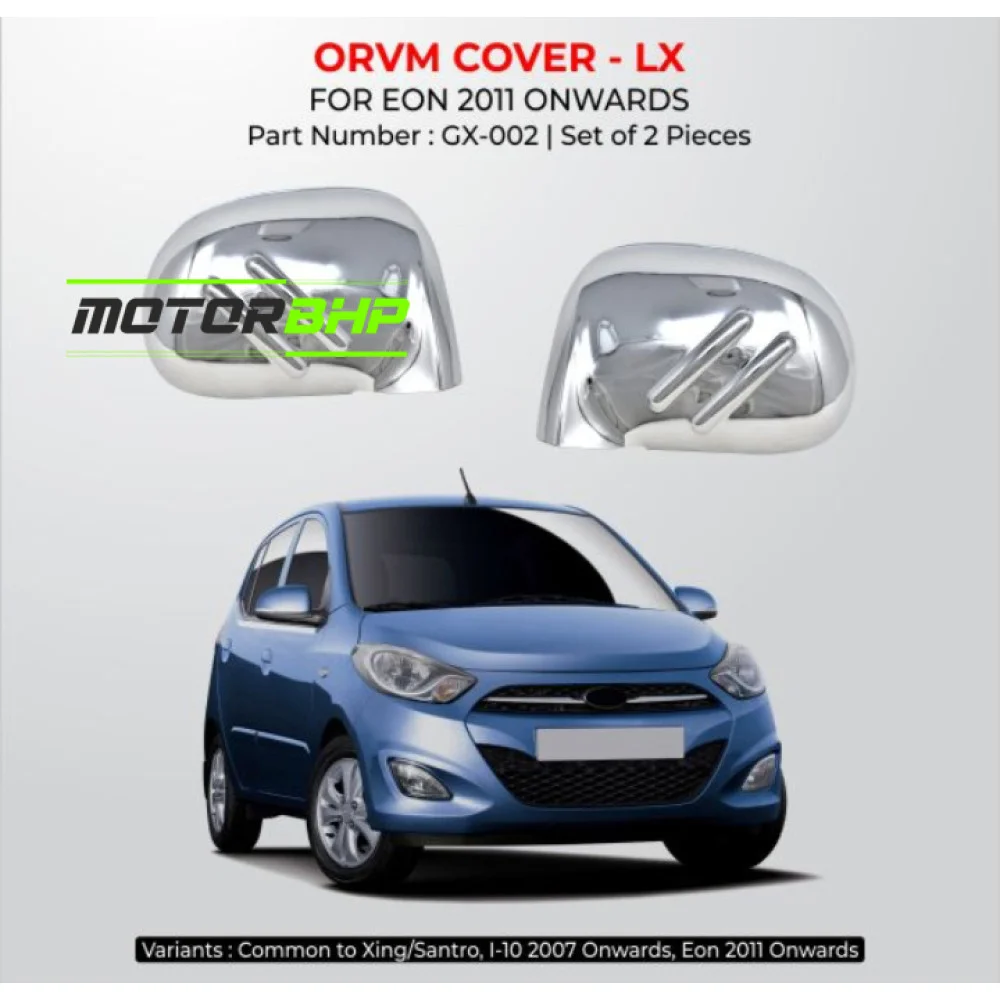 Buy Hyundai Eon OVRM Cover Chrome Accessories Online Shopping ...