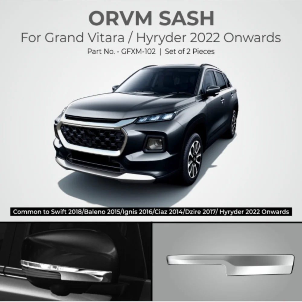 Buy Maruti Suzuki Grand Vitara OVRM Sash Car Accessories ...