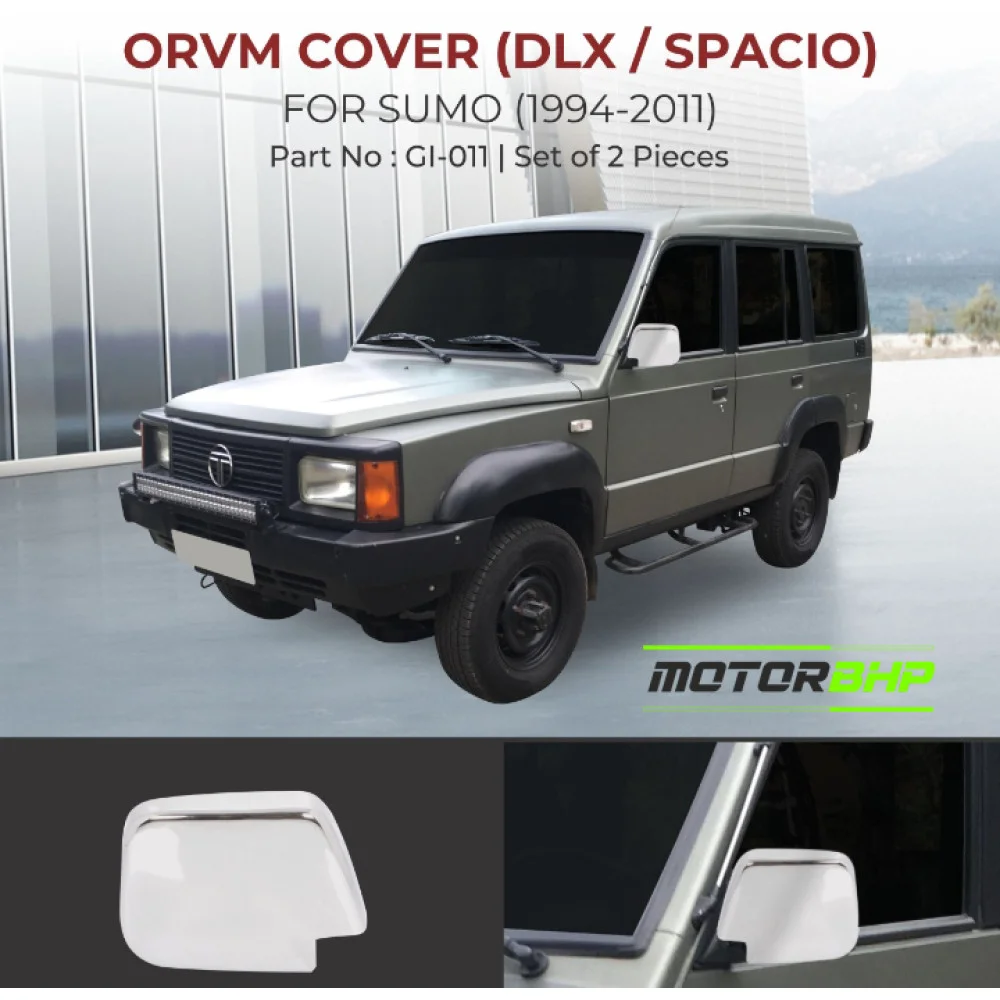 Buy Tata Sumo Chrome Ovrm Cover Chrome Visor Accessories ...