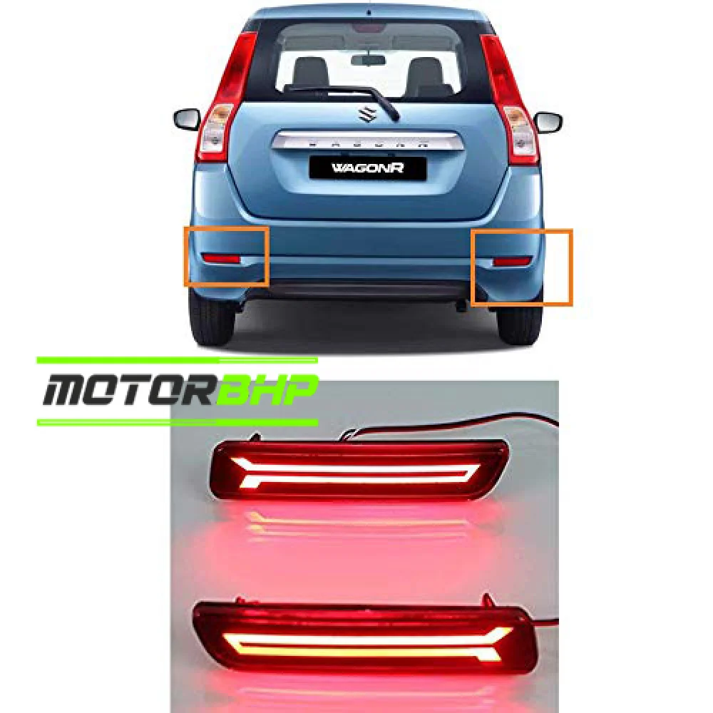 Buy Maruti Suzuki WagonR Rear Reflector Light Car Accessories ...