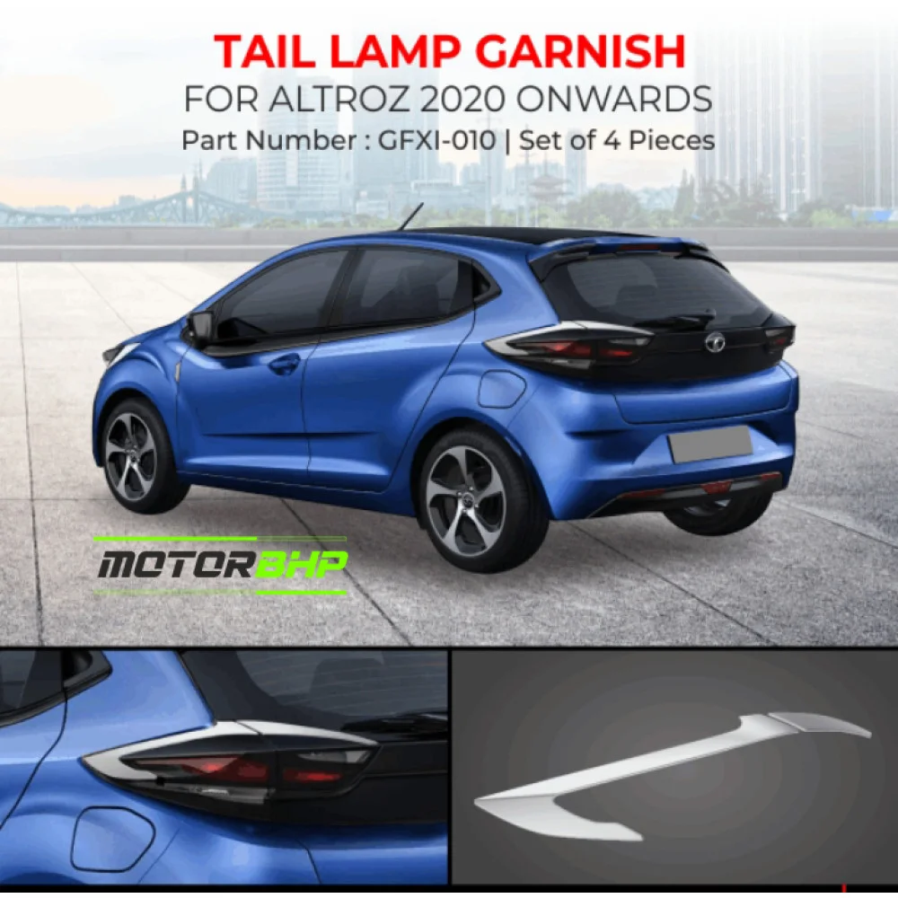 Buy Tata Altroz Tail Lamp Garnish Accessories Online Store ...