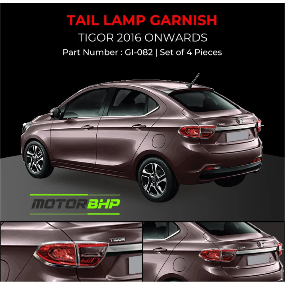 Buy Tata Tigor Tail Lamp Garnish Accessories Online Shopping ...